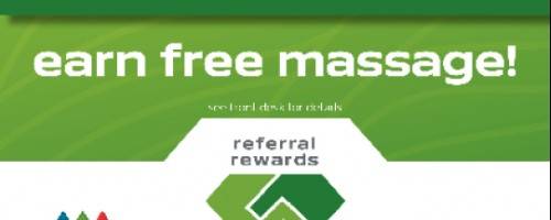 referral rewards program for free massage therapy - Elements Massage ...
